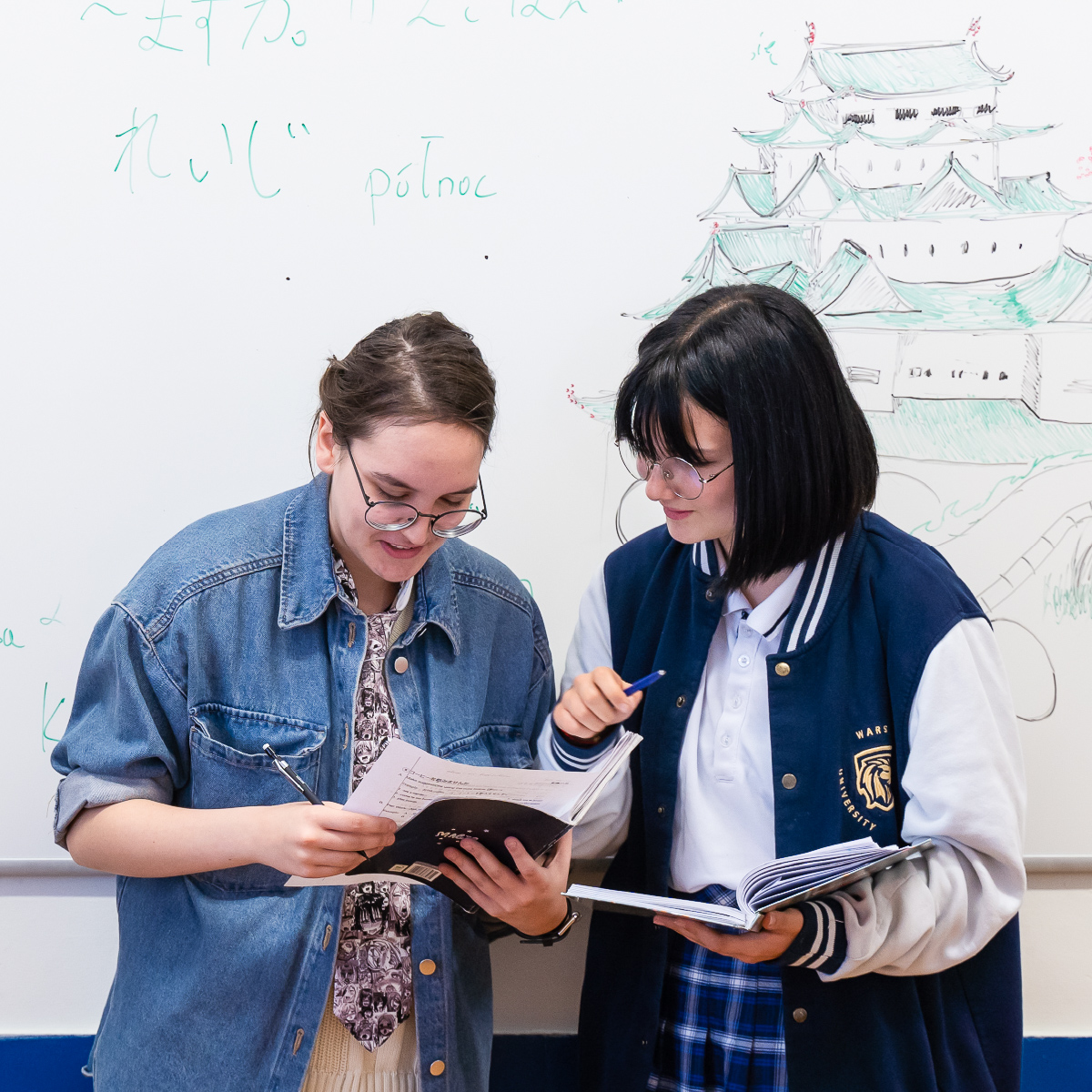 w PJATK - Polsko-Japońska Akademia Technik Komputerowych