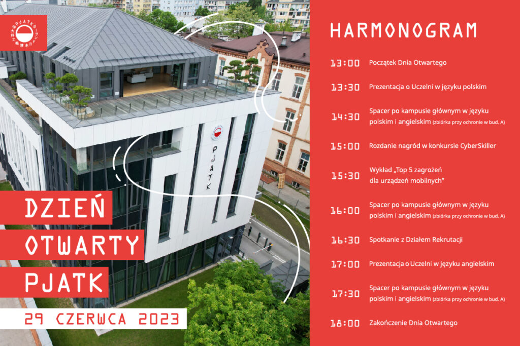 Dzień Otwarty PJATK #DajSięPoznać już 29 czerwca! - Polsko-Japońska ...